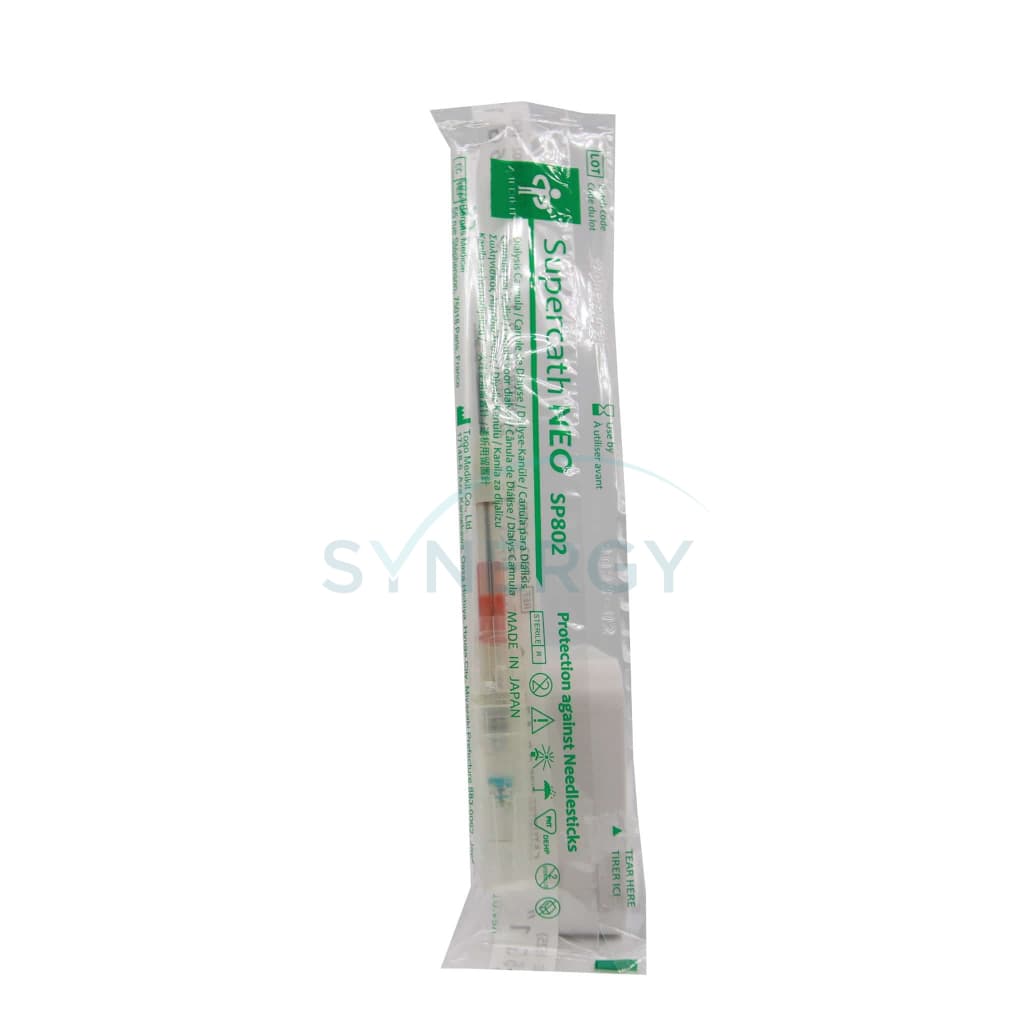 Hemodialysis Supercath NEO Catheter 18G x 1" | Wellness By Synergy ...