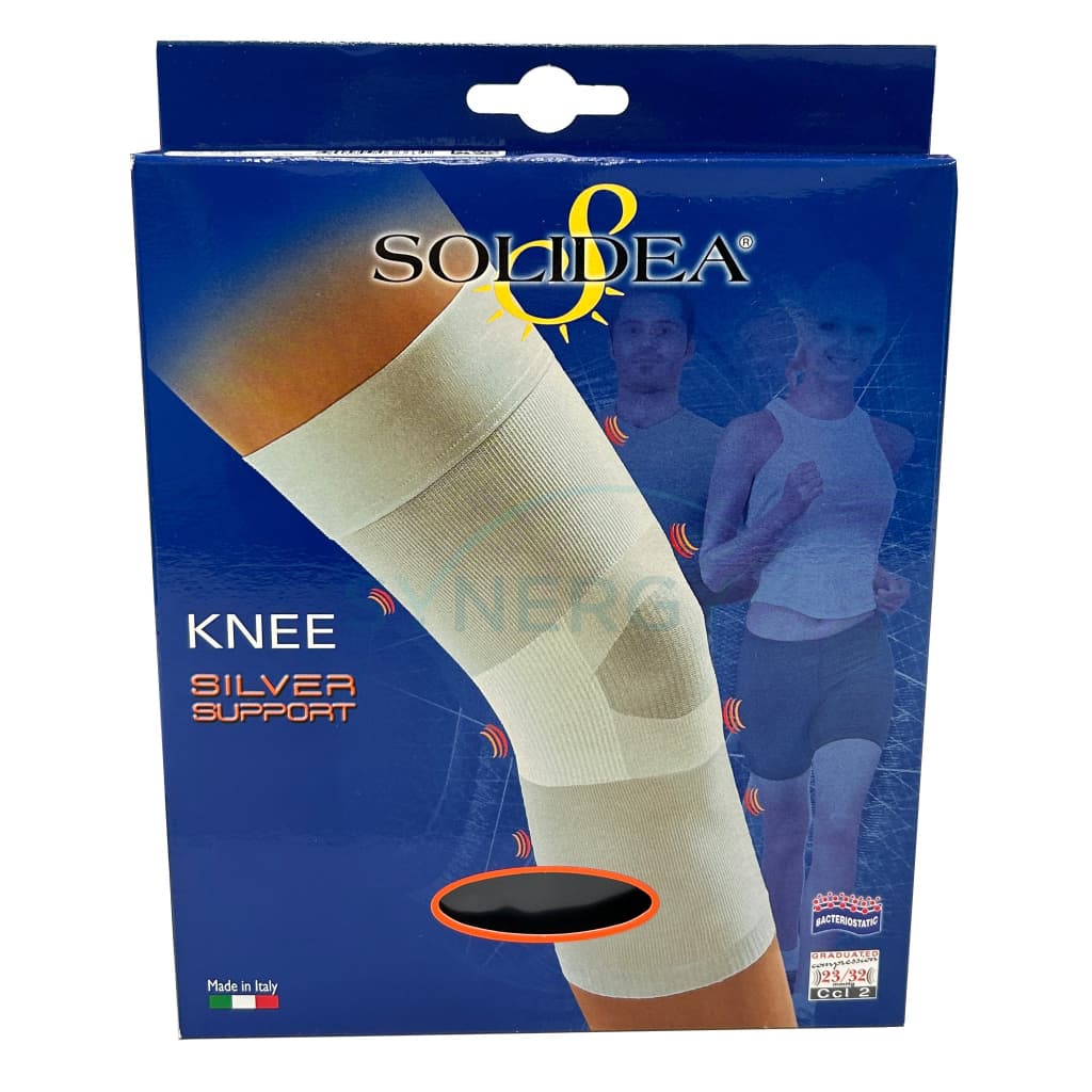 Solidea Silver Knee Support 23/32 mmHg | Wellness By Synergy ...