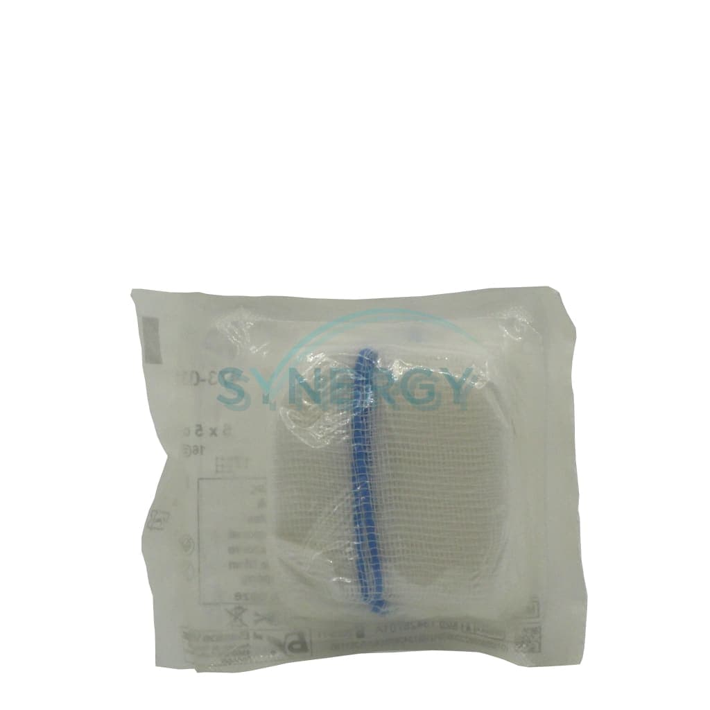 Sterile gauze swabs 5 x 5cm, 17th/sq, 16 plies, PP X-ray | Wellness By ...