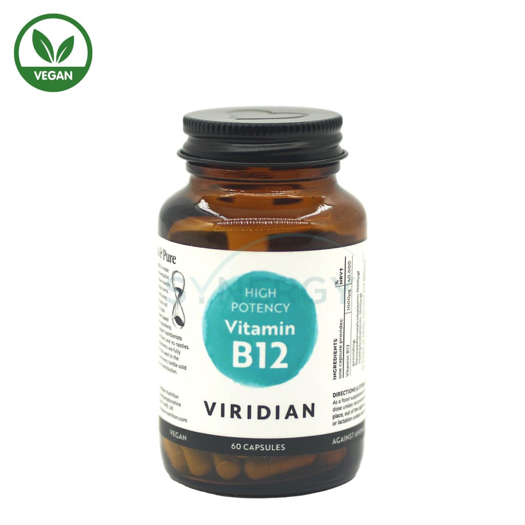 Viridian Vitamin B12 1000ug (High Potency) | Wellness By Synergy ...